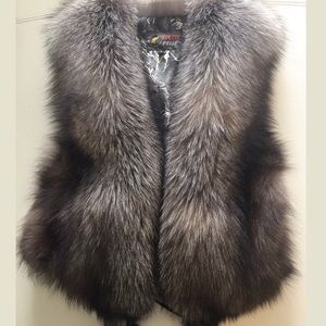 Jackets & Coats | Genuine Silver Fox Fur Vest | Poshmark